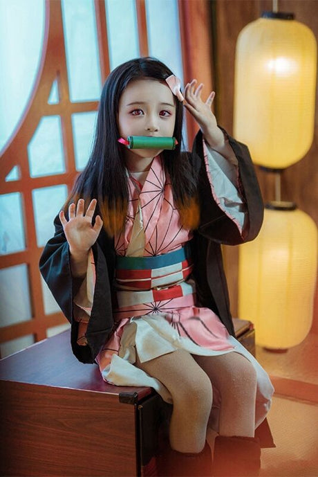 Demon Slayer Costumes | Nezuko Costumes – Hallowitch Costumes